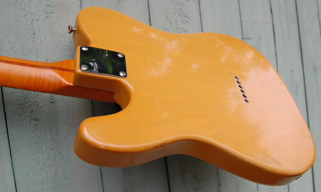 1984 Fender Vintage ’52 reissue Telecaster back and side view. – Joe ...