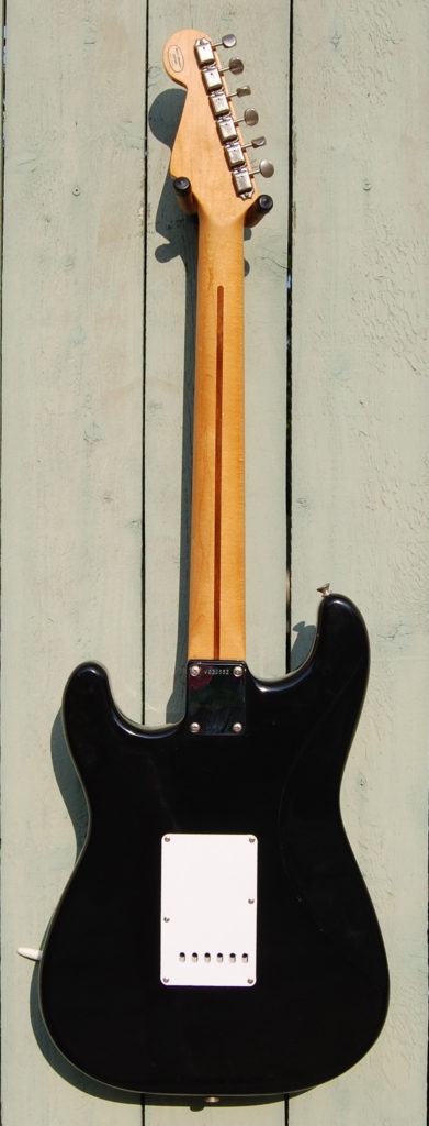 1987 Fender Vintage ’57 reissue Stratocaster big back view. – Joe The ...