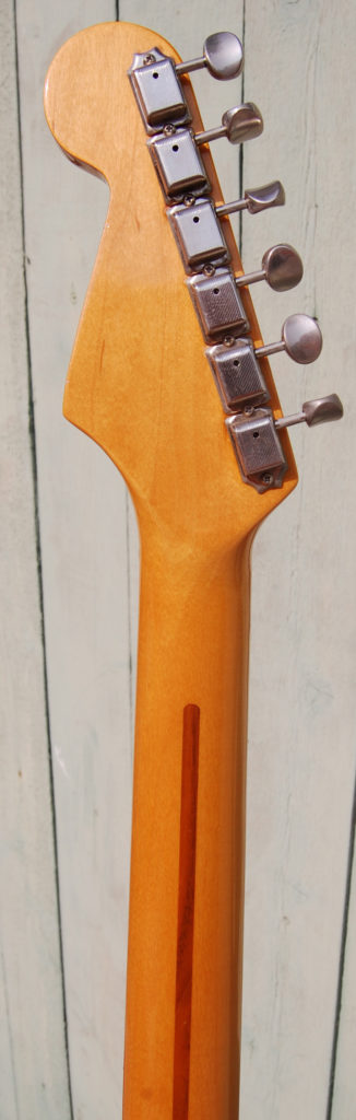 1988 Fender Vintage ’57 reissue Stratocaster back of headstock view ...