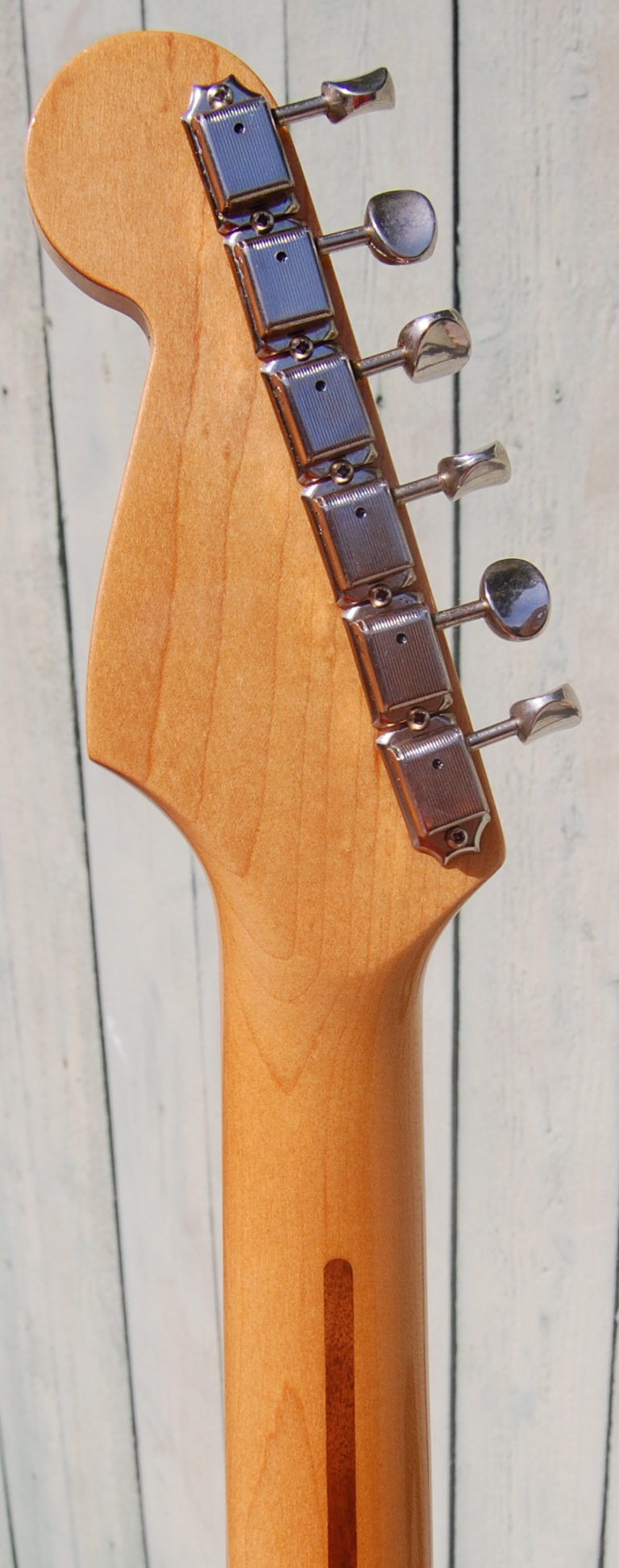 1993 Fender Vintage ’57 reissue Stratocaster back of headstock view ...