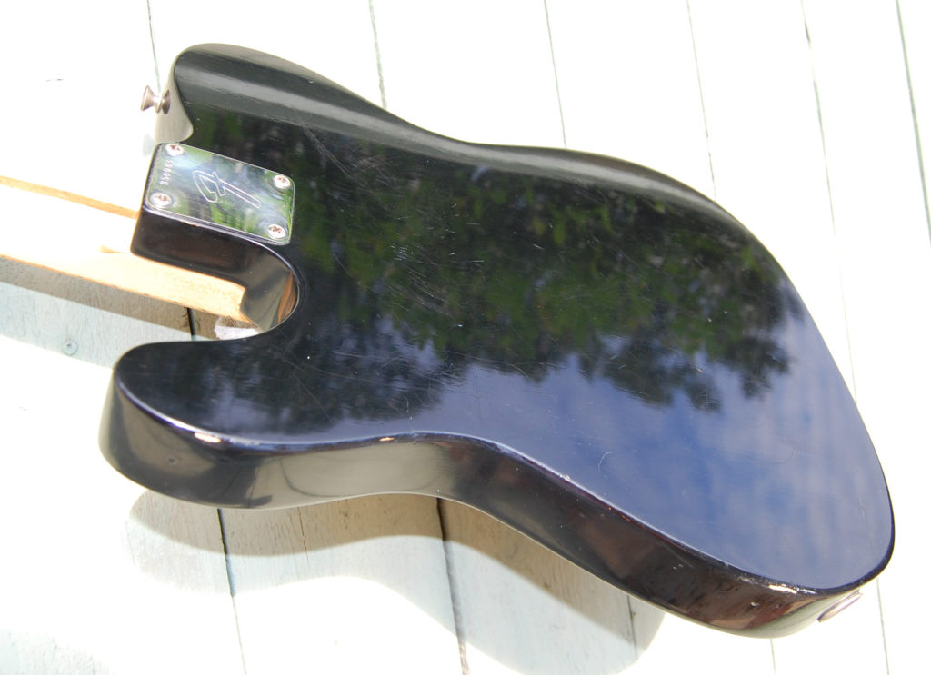 1971 fender telecaster close up view of back and side – Joe The Guitarman