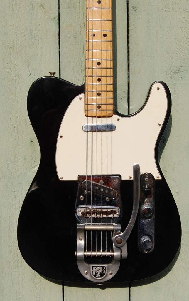 1971 fender telecaster close up view of front – Joe The Guitarman