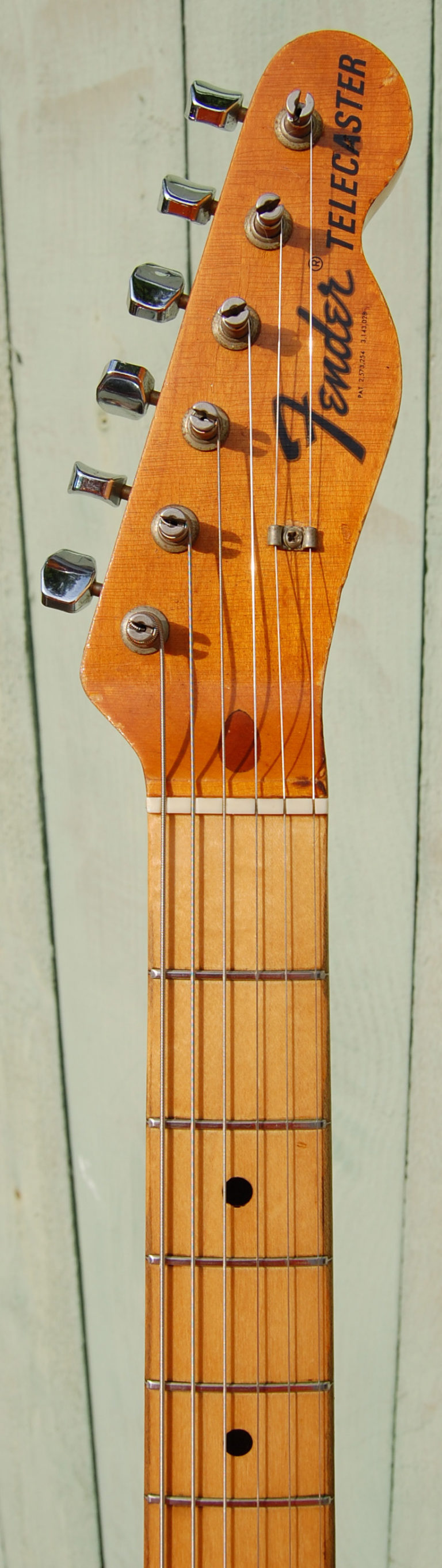 1971 fender telecaster head stock – Joe The Guitarman